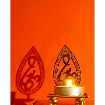 OM Shadow Tea Lights – Chinmaya Mission Australia