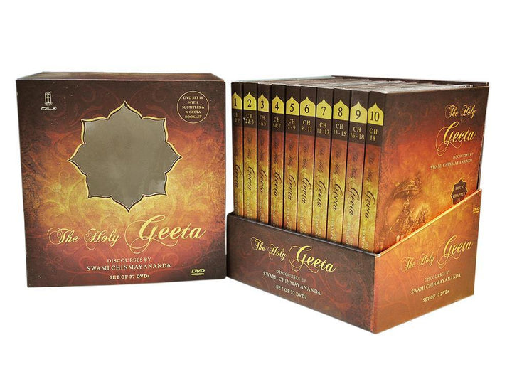 SRIMAD BHAGAVAD GEETA - THE HOLY GEETA (SET OF 37) (DVD) – Chinmaya ...